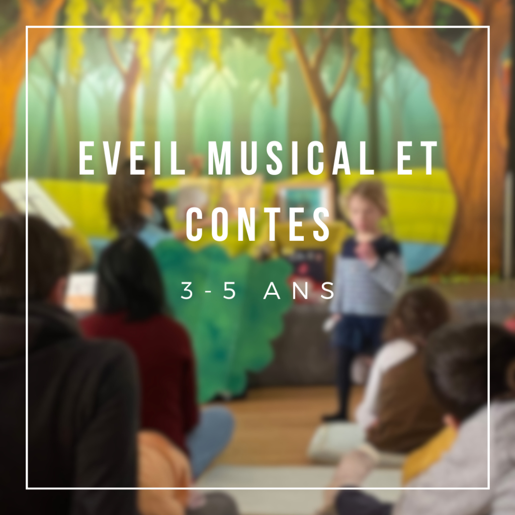 Eveil musical et contes pour les 3-5 ans - Orléans