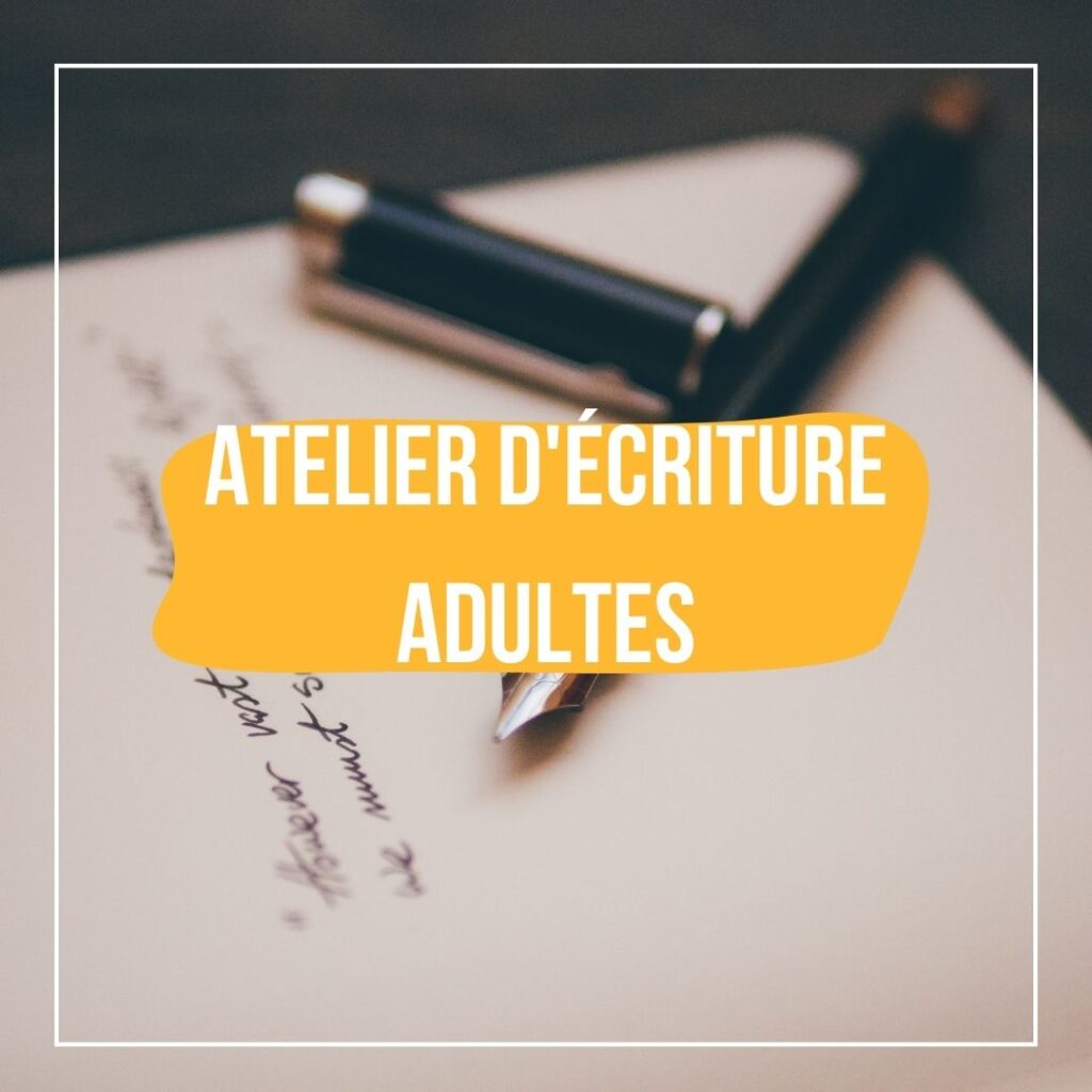 Bulle artistique : d'écriture adultes